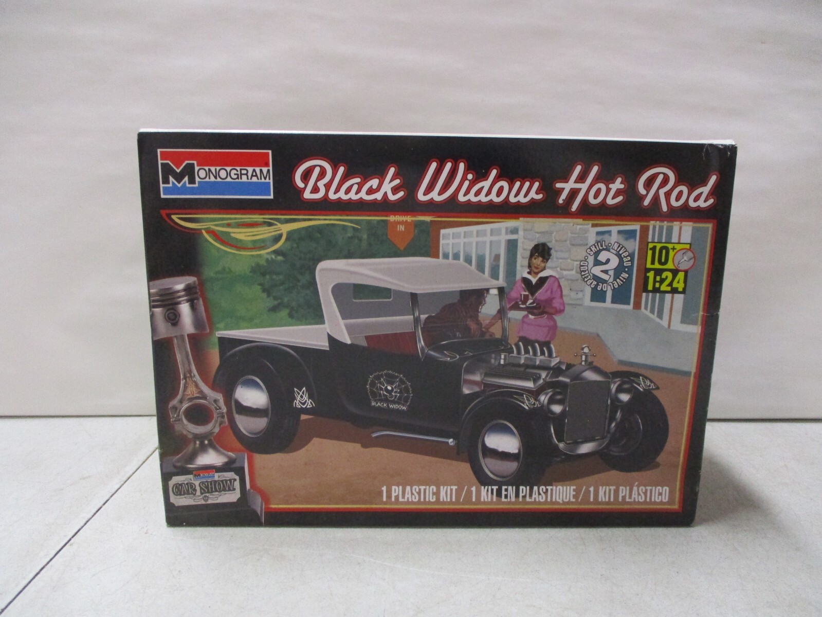 Monogram Black Widow Hot Rod 1 Plastic Kit #85432400100 for sale online ...
