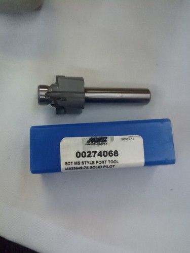 SCIENTIFIC CUTTING TOOLS Porting Tool: 1.105" Spotface Dia MS33649-7S ...