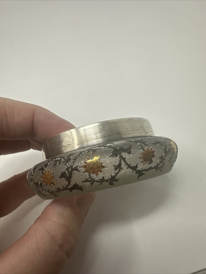 Antique Daum Nancy Miniature Enamel Cameo Glass Squat Vase Or Box ...