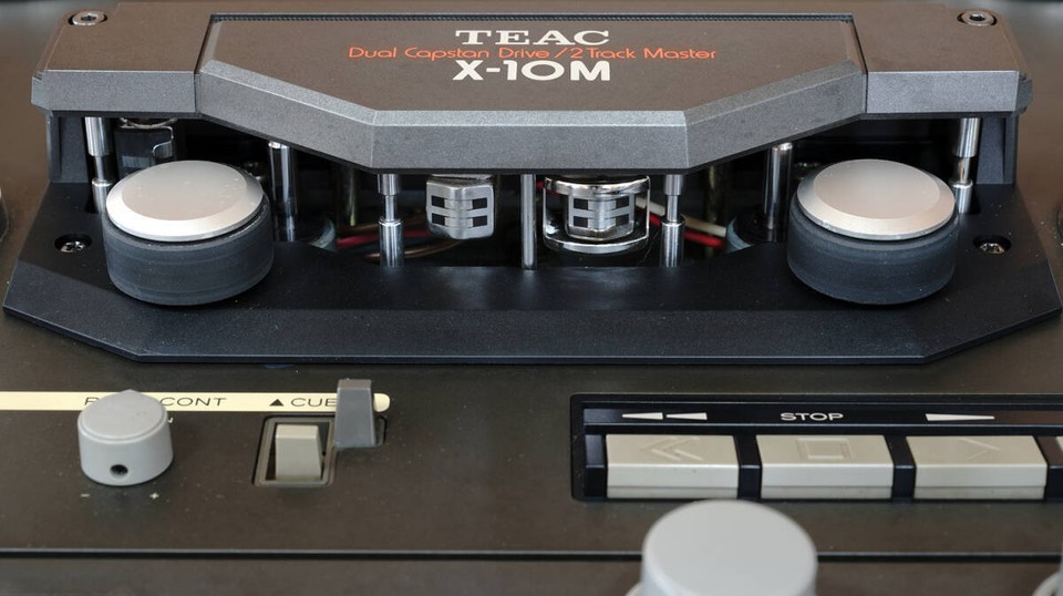 TEAC X-10M 2 track master recorder Open Reel Deck Model Working from ...