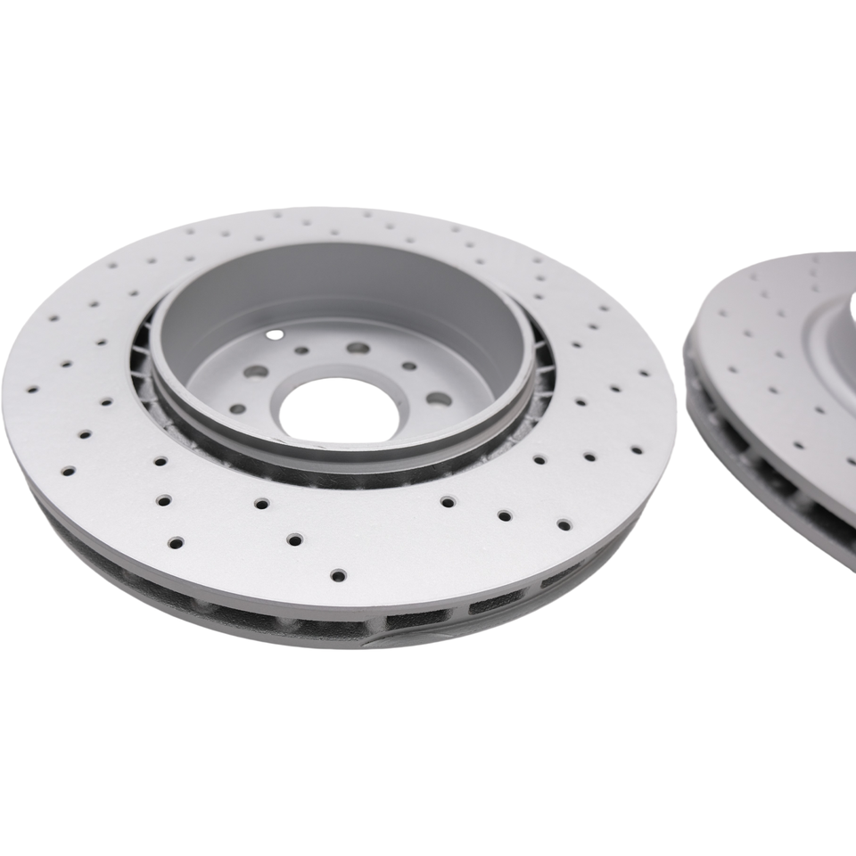 NEW 228411 Rear Brake Rotor Set for Maserati Granturismo Quattroporte ...