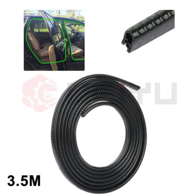 138'' 3.5M Car Rubber Seal Trim Molding Strip Door Edge Lock Protector ...