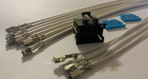New 8 Way Female Electrical Pigtail Connector Harness Repair Kit For GM ...