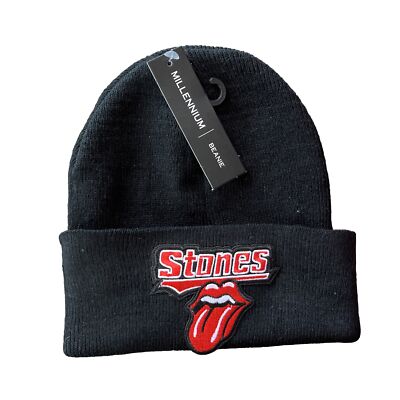 Rolling Stones Metal Rock N Roll Band Beanie Hat Winter Skull Cap | eBay