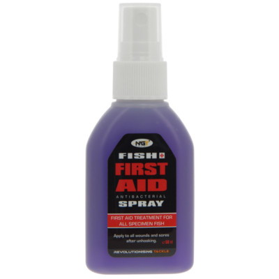 Fish Aid Spray Antiseptic Antibacterial 50ml Carp Care First Aid NGT ...