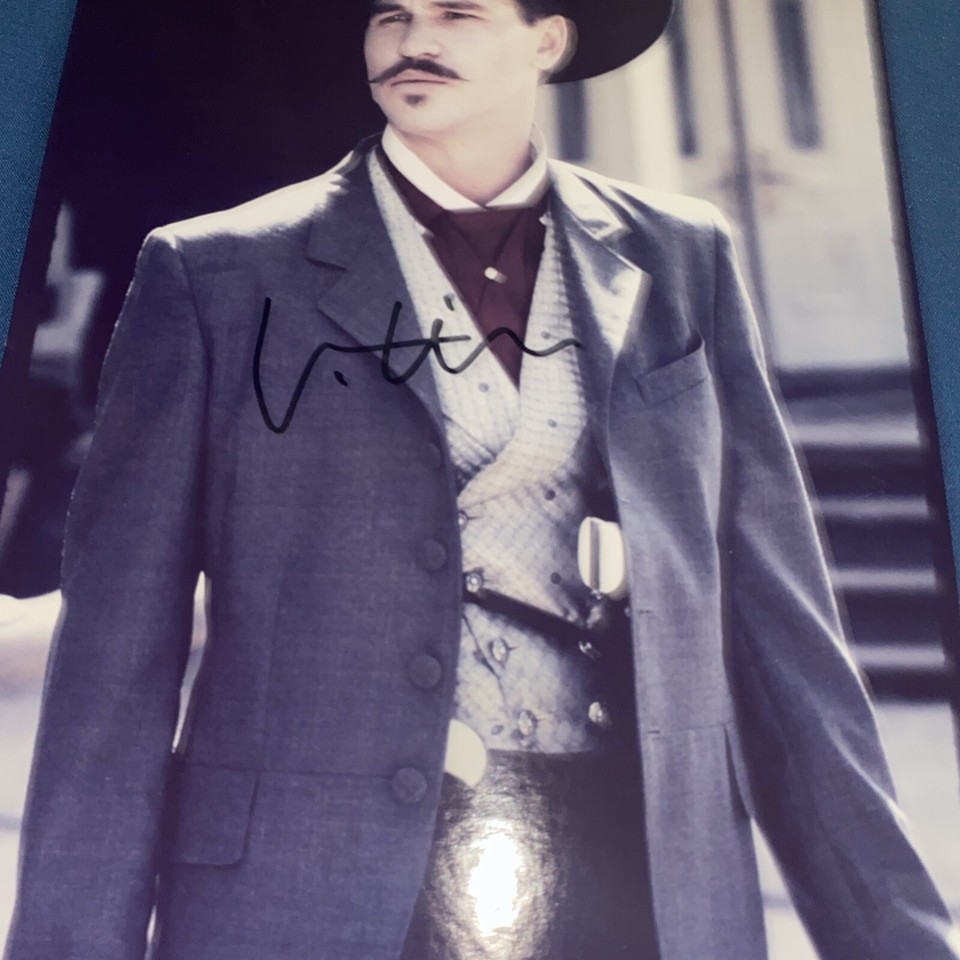 Val Kilmer Signed 8.5x11 autographed W/COA Top Gun Batman Tombstone | eBay