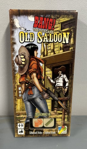 Bang! The Dice Game Old Saloon Expansion One DVG Games 100% Complete | eBay