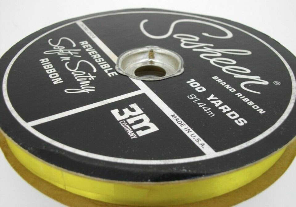 Sasheen 3M ribbon various colors 5/8" or 7/8" 100 yards roll | eBay