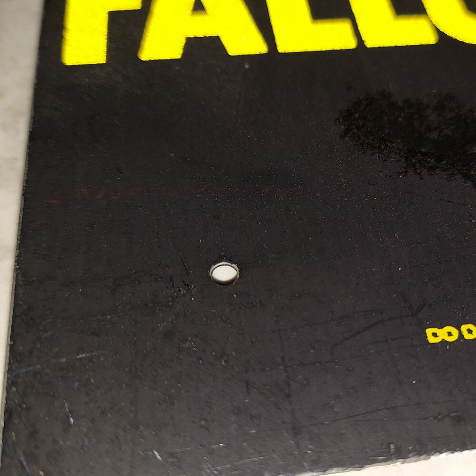 Vintage Civil Defense Nuclear Radiation Fallout Shelter Warning Sign ...