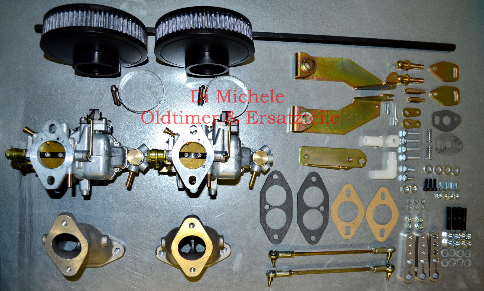2x 34 ICT Weber Carburetor, VW Beetle, Bulli, Karman Ghia, Made in ...
