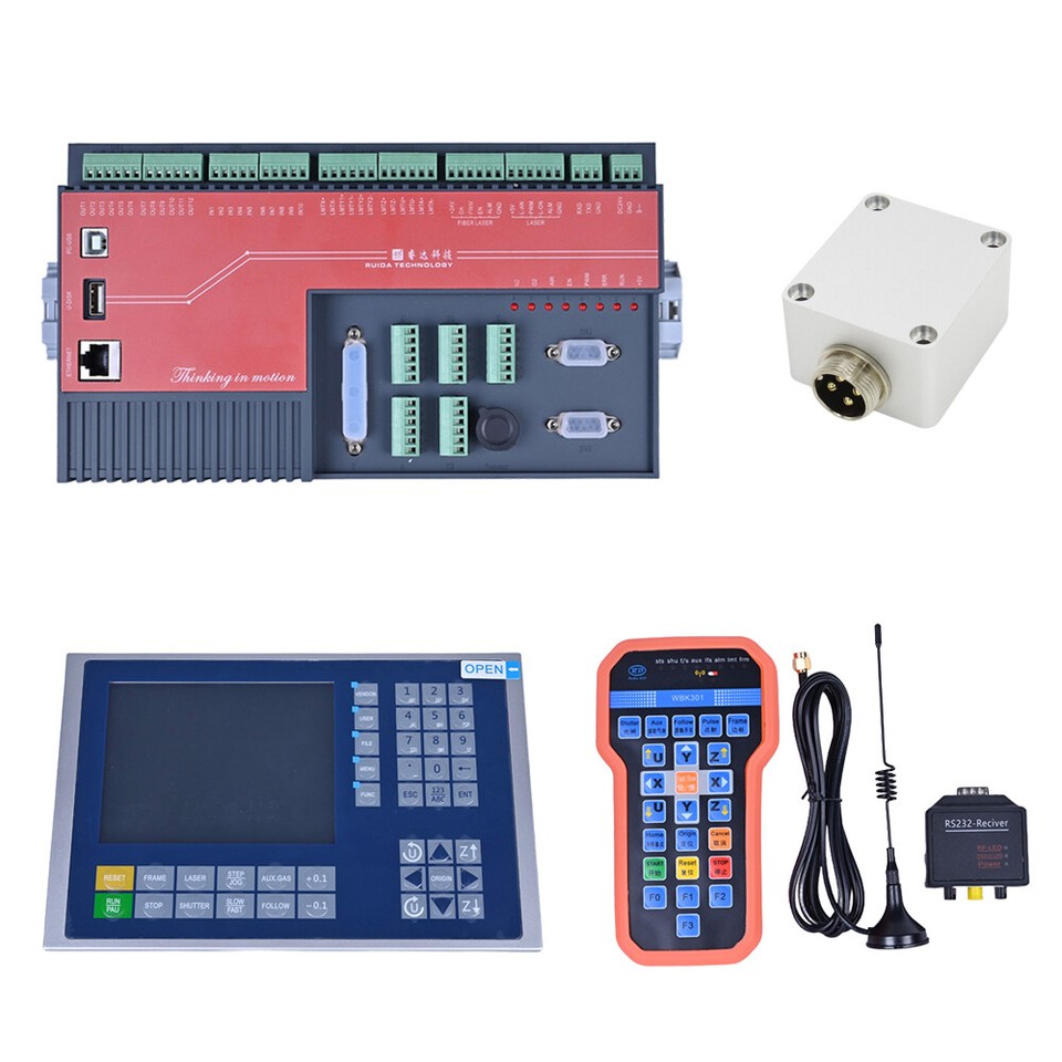 Ruida RDC6563FG Fiber Laser Controller with FCP30-M10 Auto-Focus ...