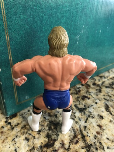 Vintage WWF Wrestling Bend-Ems Lex Luger Figure Just Toys 1994 WWE WCW ...