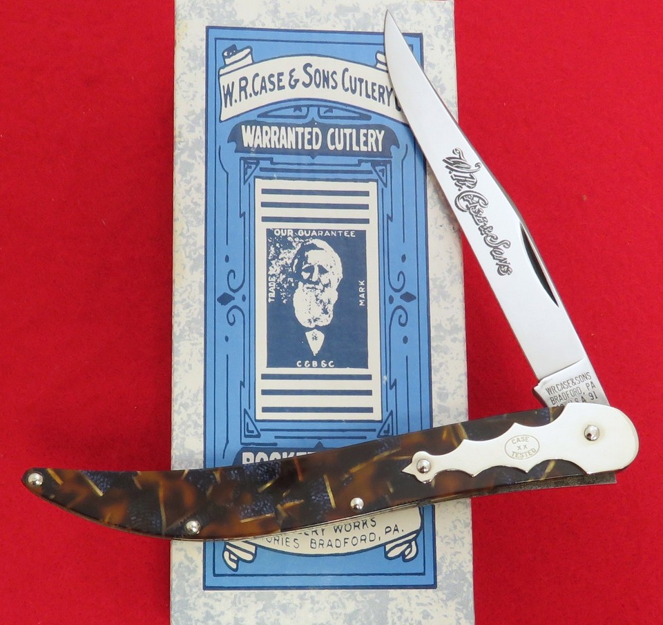 Case XX Classic Knife PROTOTYPE Barndoor Hinge Toothpick Blue ...