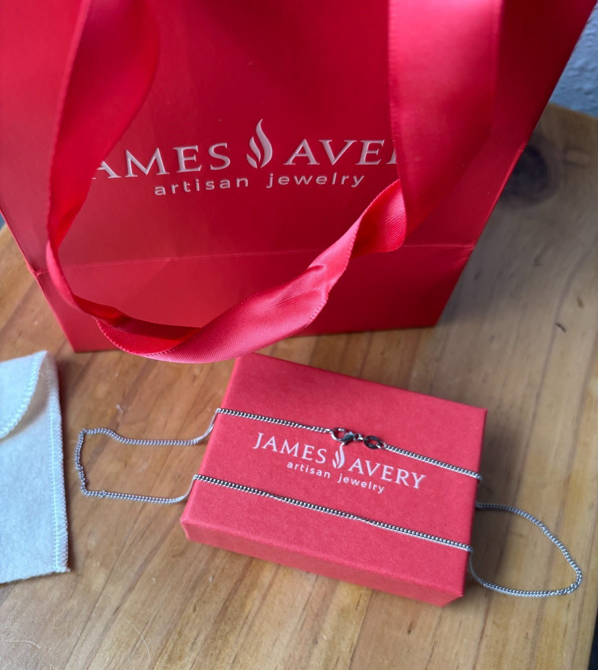 New James Avery 925 Sterling Silver 18