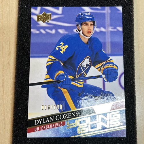 2020-21 Upper Deck Dylan Cozens Young Guns Exclusives /100 #495 | eBay