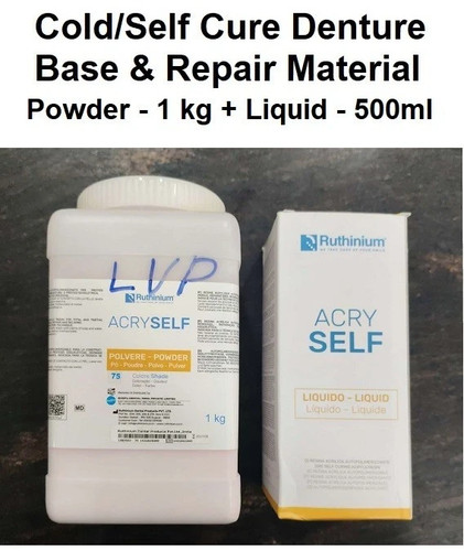 Dental ACRYSELF Self Cure Superior Quality Denture Base & Repair ...