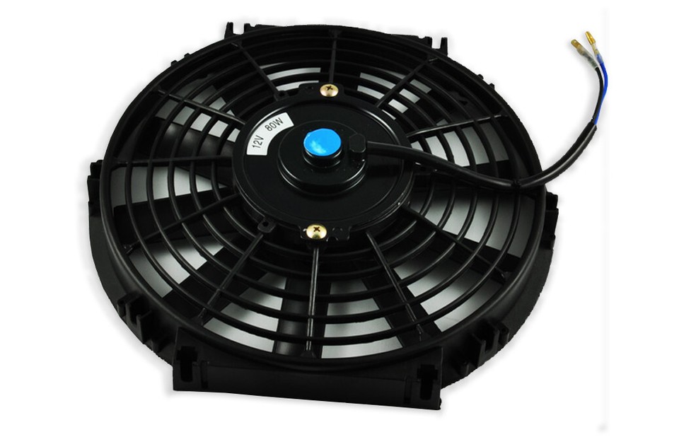 Universal Thin Radiator Cooling Fan 7" suctorial suction type | eBay