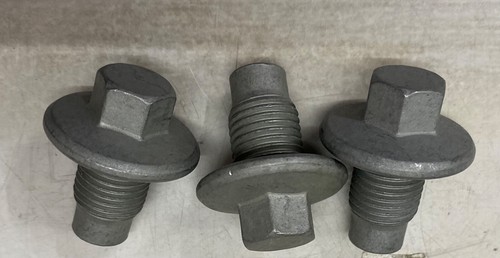 x4 NEW OEM LAND ROVER ENGINE OIL DRAIN PLUG, DRAIN GASKET, LR073675 ...