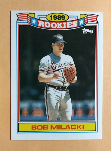 1990 Topps Baseball Card Bob Milacki Baltimore Orioles #21 | eBay