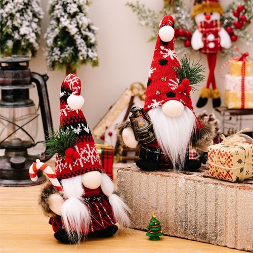 Faceless Gnomes Christmas Gnome Elves Decorations Party Supplies | eBay