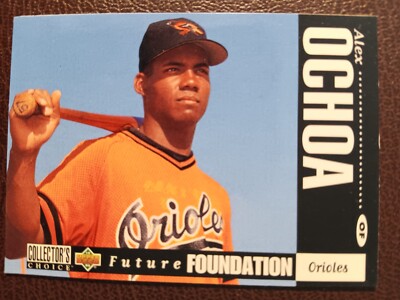 ALEX OCHOA ORIOLESS "RC" UPPER DECK 1994 COLLECTOR'S CHOICE BASEBALL ...