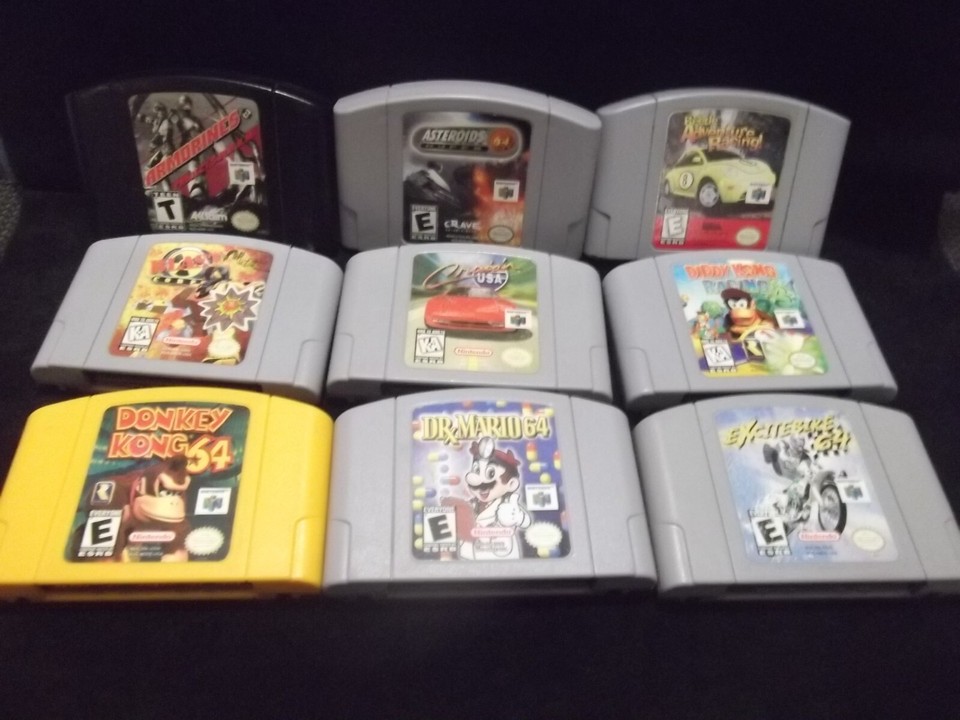 Authentic Nintendo 64 cartridges Many to choose from See Photos N64 | eBay