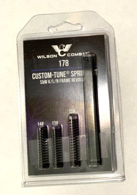 Wilson Combat 178 Custom-Tune Spring Kit for S&W K / L / N Frame ...