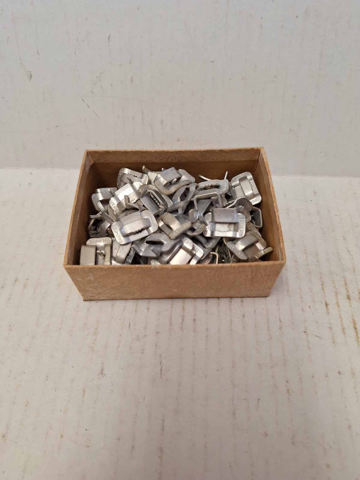 Case of 80 Band-It C353 Buckles Hi-Carbon Coated Steel 3/8" | eBay