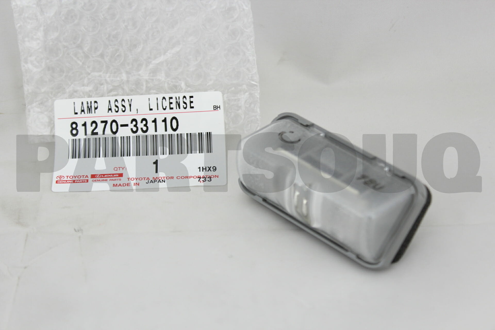 8127033110 Genuine Toyota LAMP ASSY LICENSE 81270-33110 | eBay