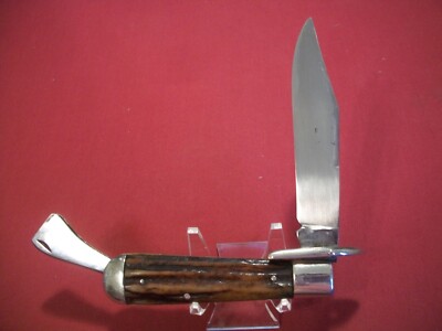 Antique Marbles Stag Folding Safety Hunting Knife 1914-1935, Near Mint ...