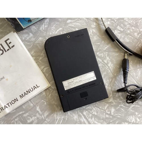 Vintage Shinning Slim Walkman Type Radio Portable Works 1970s 1980s | eBay