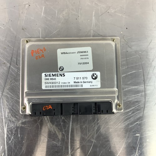 BMW MS43 M54B25 2.5L ECU DME EWS Deleted E46 325i 325ci E39 525i Tested ...