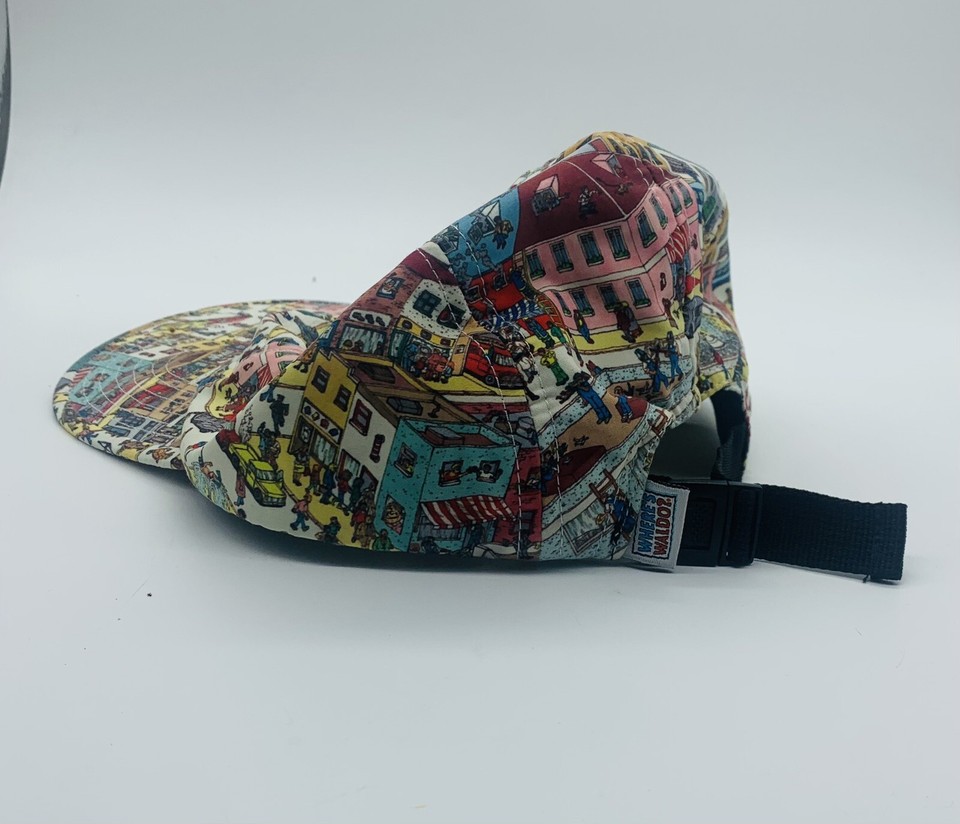 Where's Waldo 5 Panel Multicolor Strapback Hat 2012 Classic Media ...