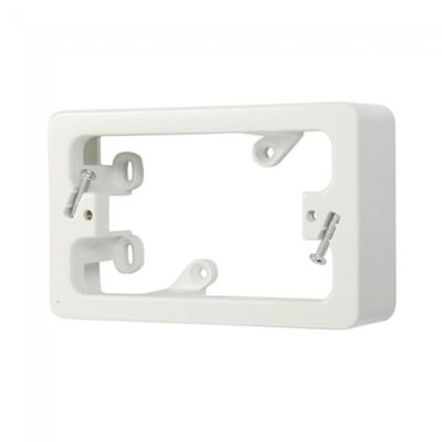 10 x 34mm Standard Mounting Block - Powerpoint Switch Mounting - White ...