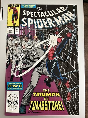 The Spectacular Spider-Man #155 Oct (Marvel,1989) | eBay
