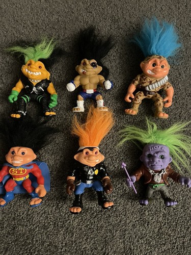 Rare Vintage 1992 Hasbro Battle Trolls Lot of 6 Figures Only. | eBay