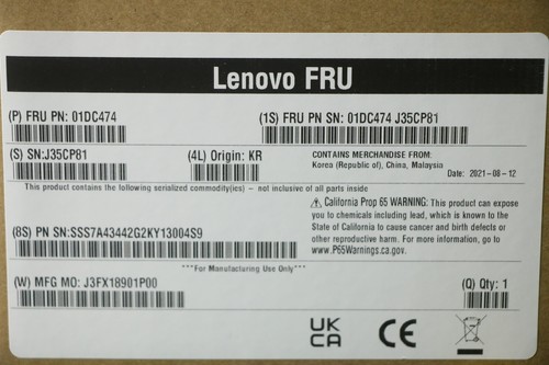 NEW 01DC472 01DC474 01DC476 Lenovo Storage 1.6TB SAS 12Gb 2.5'' SSD | eBay
