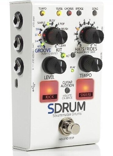 DigiTech Automatic Drum Machine Pedal Multi Effect Processor (SDRUM-U ...