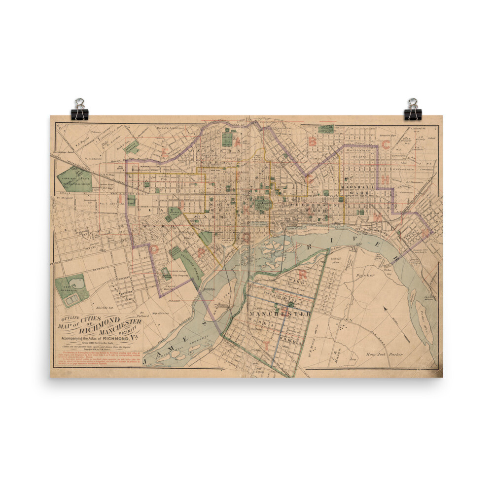 Map Of Va Showing Richmond