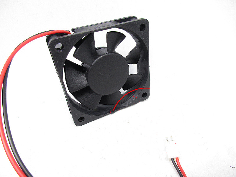 1PC 2 wires PWM temperature control fan AD0612LB-D9B 12V 0.12A 60*60 ...