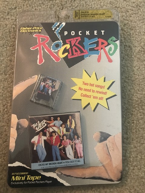 Pocket Rockers Genesis Fisher Electronics Mini Tape 1988 for sale ...