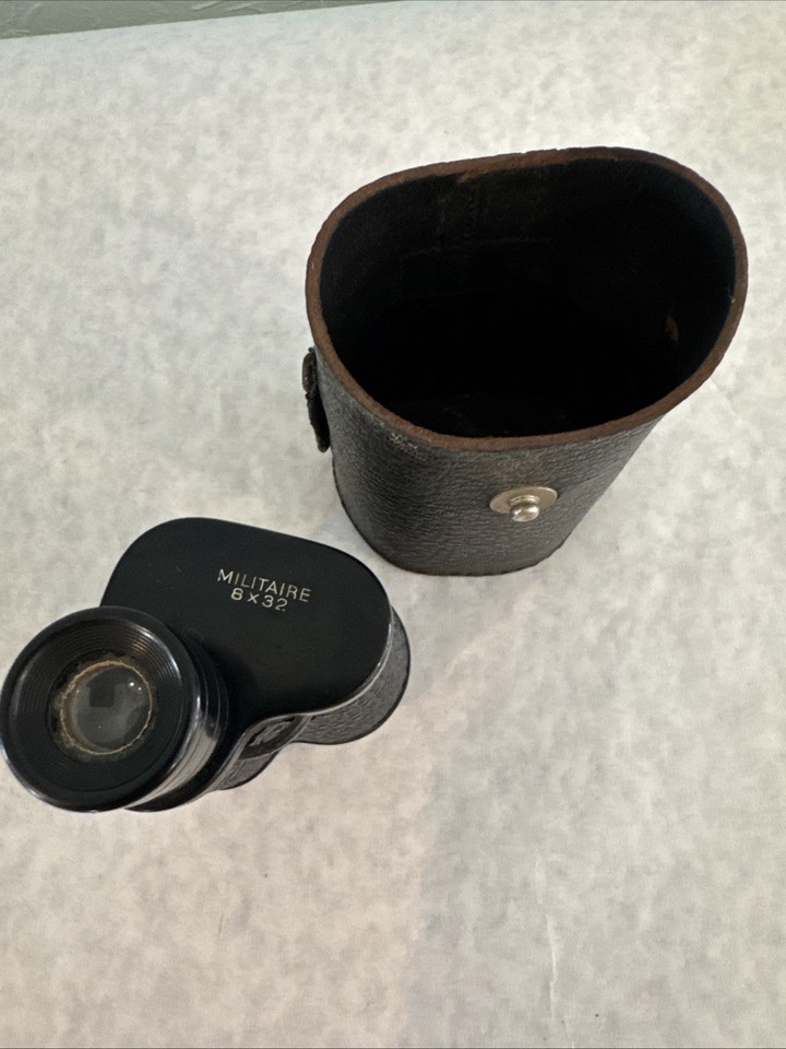 Rare Vintage WWII Monocular 8x32 Militaire HTF Case WW2 French ...