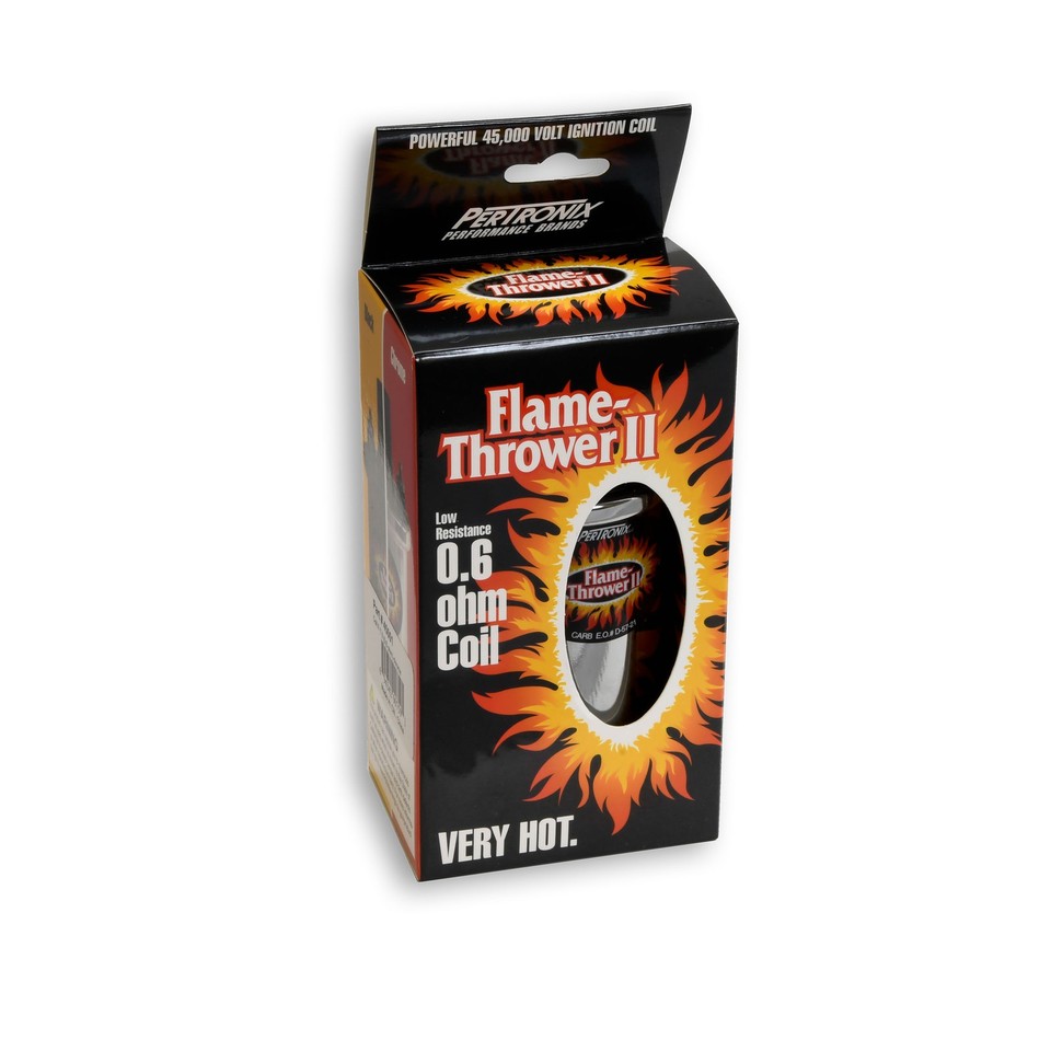 Pertronix Pertronix 45001 Flame-Thrower Ii 45 000 Volt 0 6 Ohm Coil | eBay