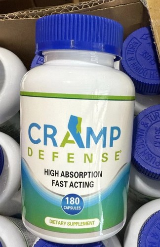 Cramp Defense Original High Absorption Fast Acting 180 Capsules 2027 | eBay