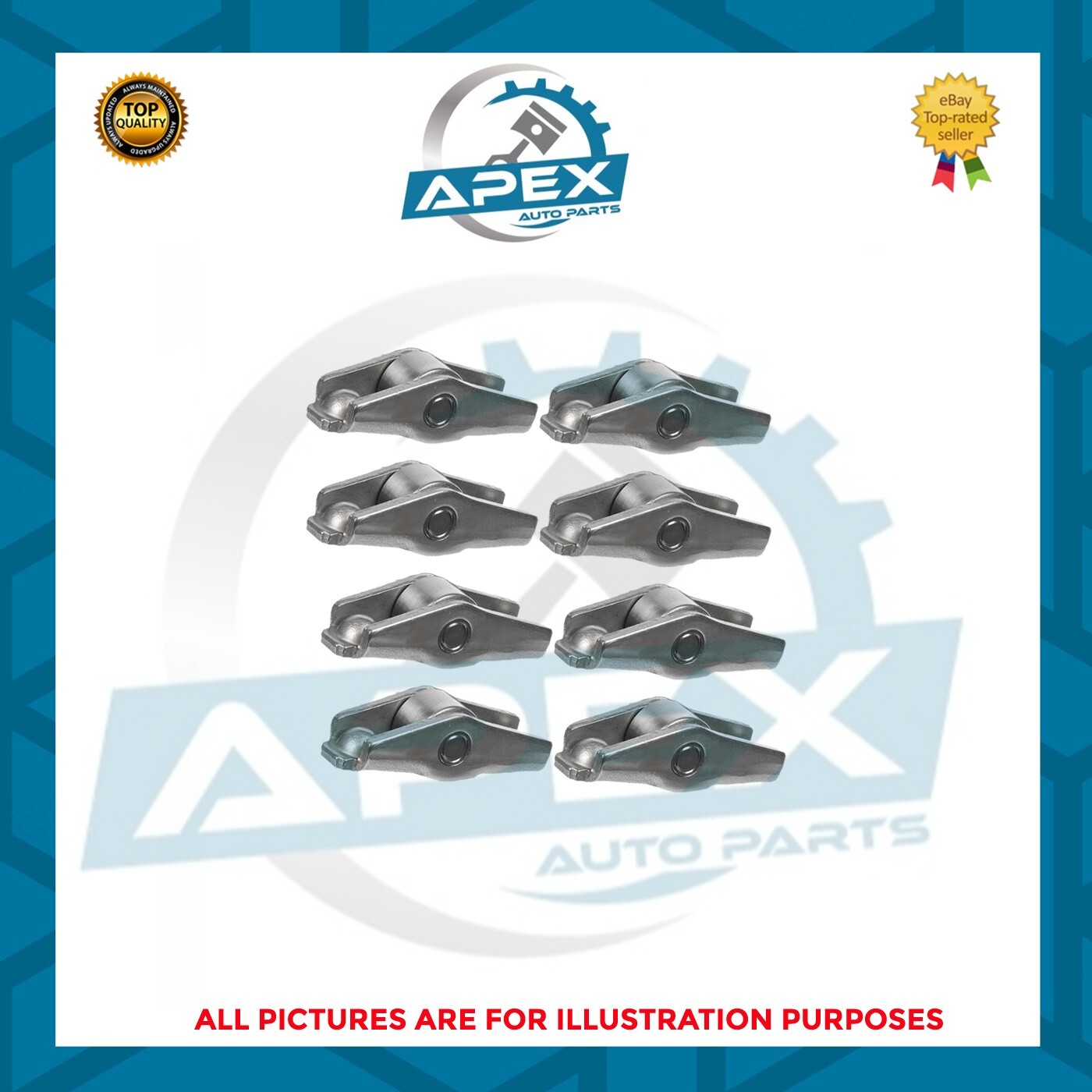 ROCKER ARMS FITS CITROEN DS OPEL PEUGEOT TOYOTA VAUXHALL 1.5 BLUEHDI ...