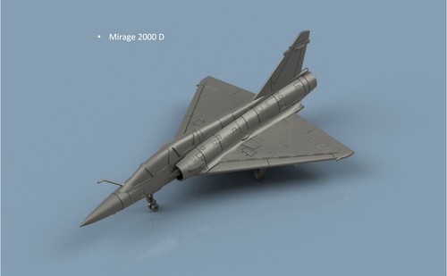 L'Arsenal Models 1/700 DASSAULT MIRAGE 2000 D (5) 3D Printed Set | eBay
