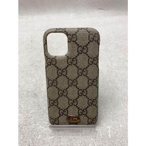 Authentic Gucci GG Supreme iPhone 11 Phone Case Cover 625710 Beige ...