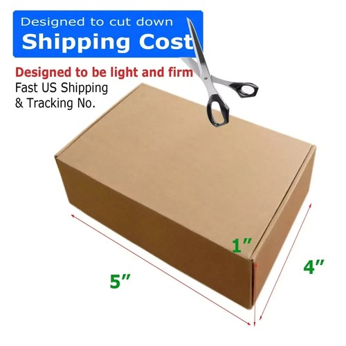 100 9x6x2 Cardboard Boxes Cartons Packing Moving Mailing Box Storage ...