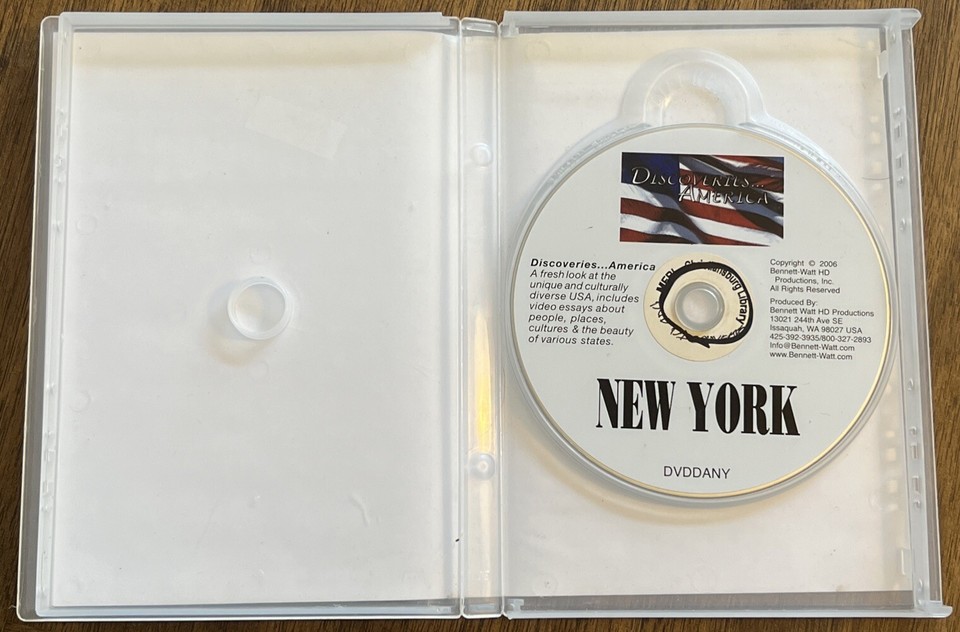 Discoveries... America: New York: DVD (2006) - Ex Library 799759041838 ...