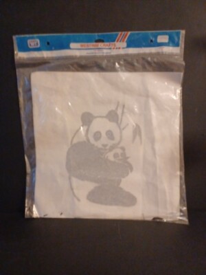 WESTRIM CRAFTS Fashion Magic Transfer PANDA Iron On 1980s Vintage ...